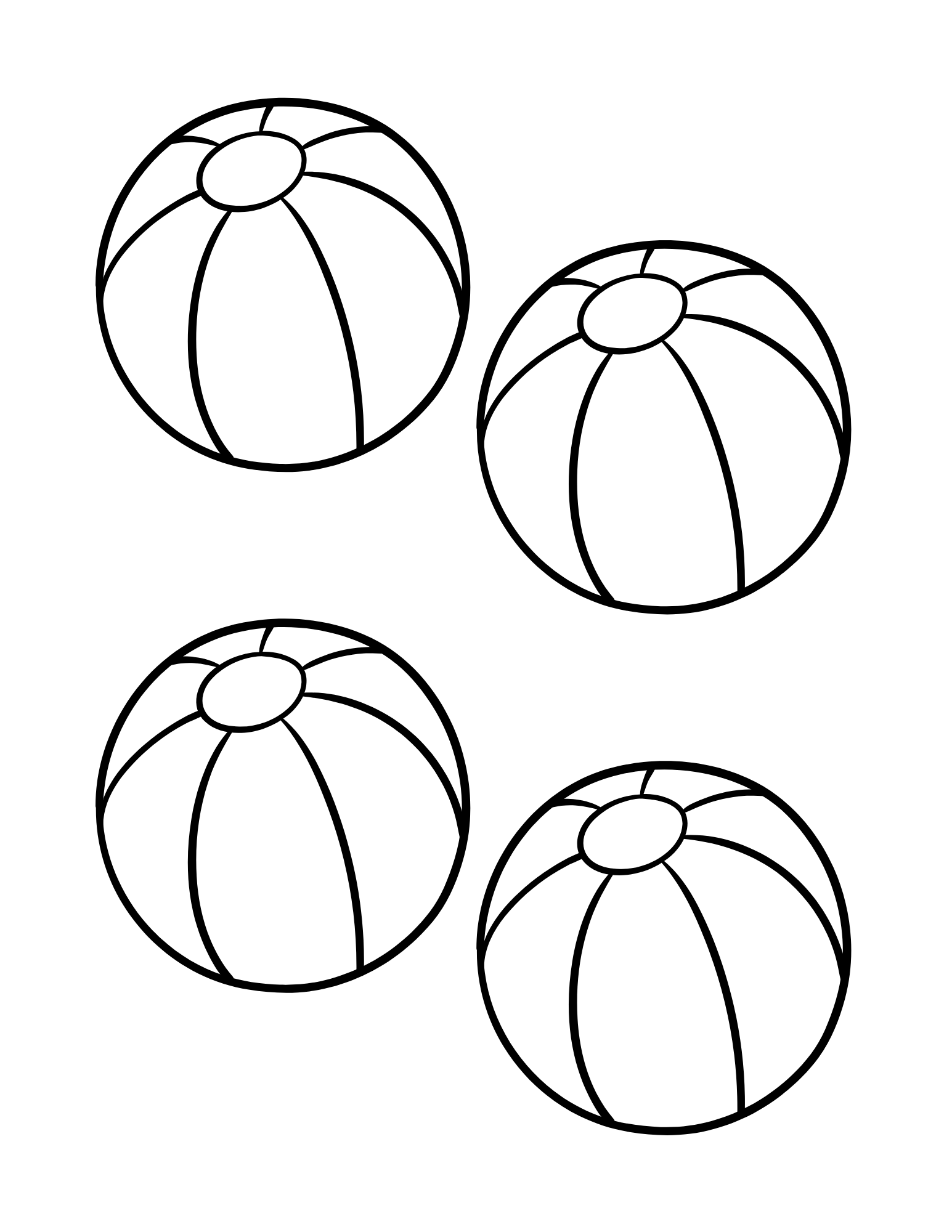 Free Printable Beach Ball Templates For Kids - Try Free Templates