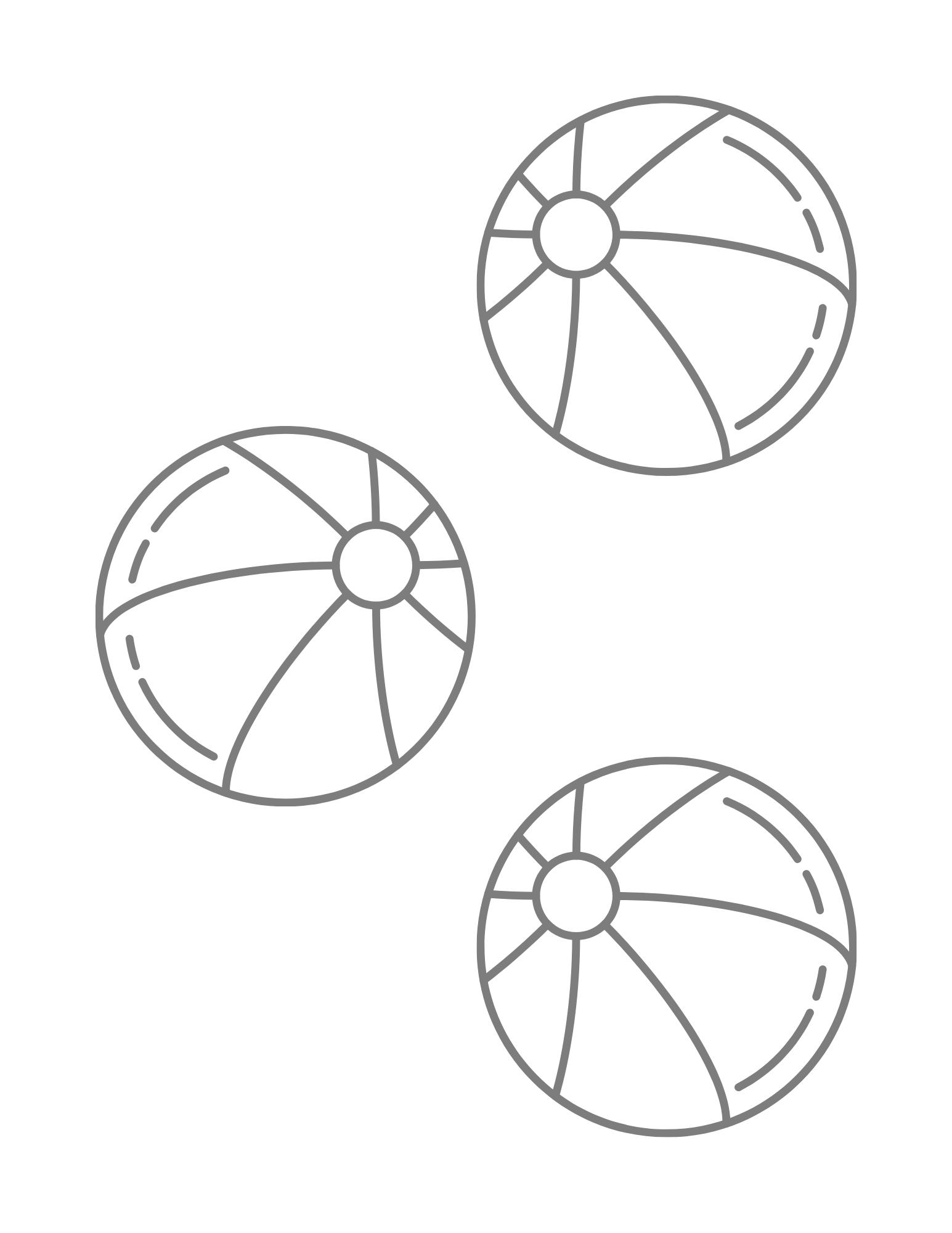 Free Printable Beach Ball Templates For Kids - Try Free Templates