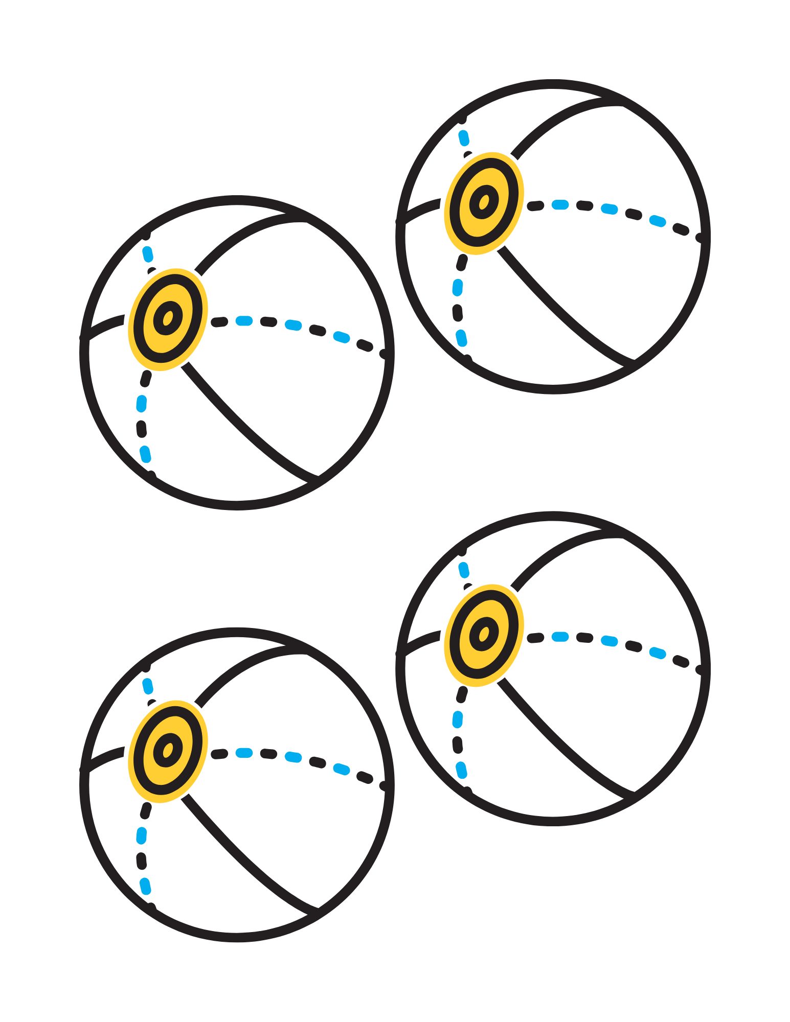 Free Printable Beach Ball Templates For Kids - Try Free Templates