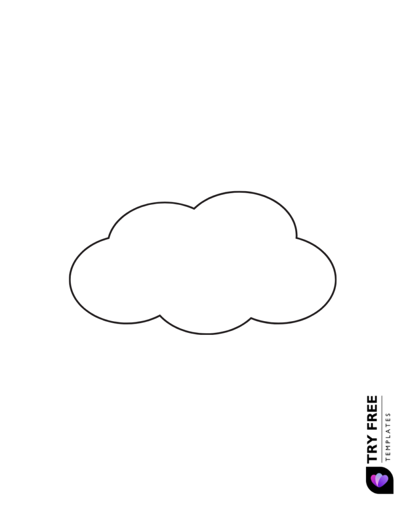 Printable Cloud Templates - Try Free Templates