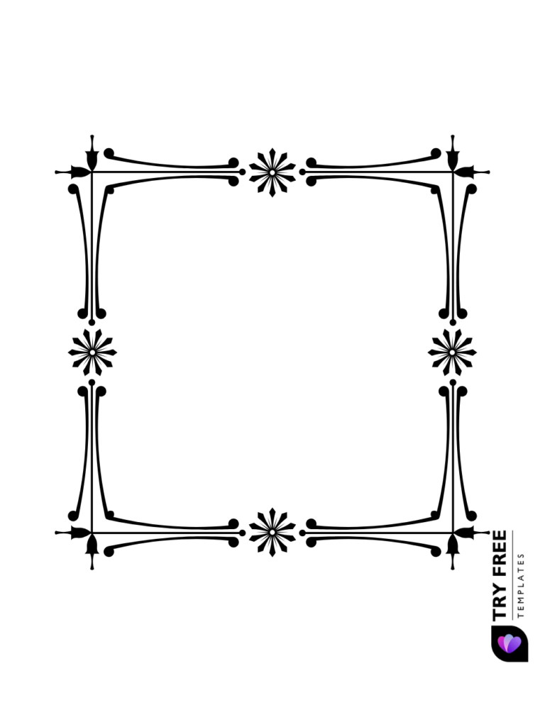 Free Printable Square Templates for Crafts, Education - Try Free Templates