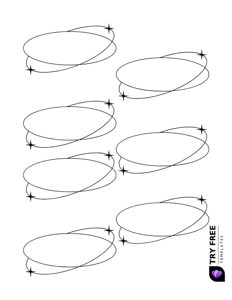 Printable Oval Templates - Try Free Templates