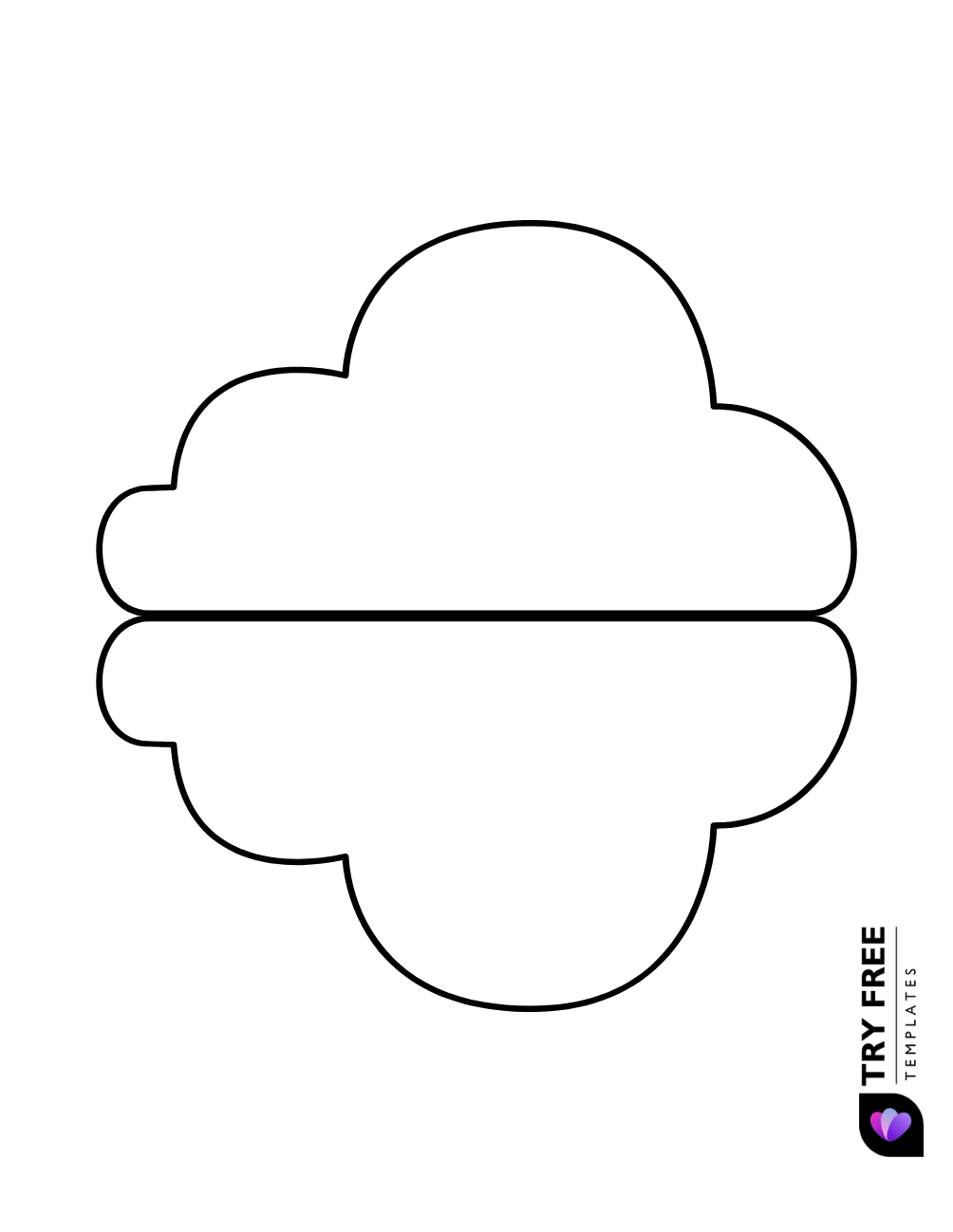 Printable Cloud Templates - Try Free Templates