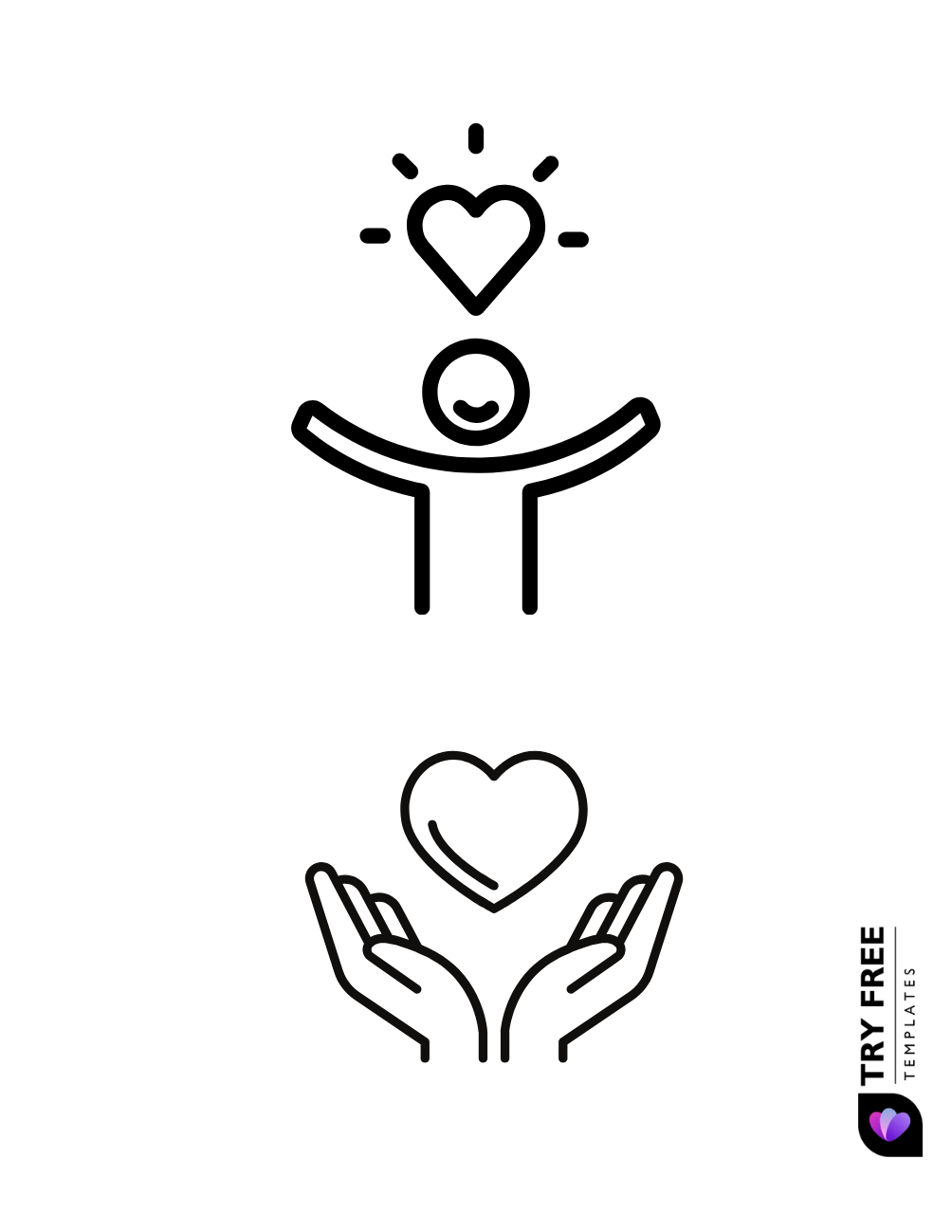 Printable Heart Templates - Try Free Templates