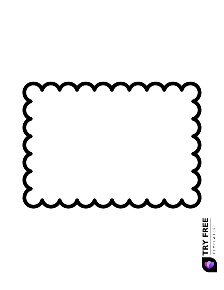 Free Printable Rectangle Templates: Crafting and Learning - Try Free ...