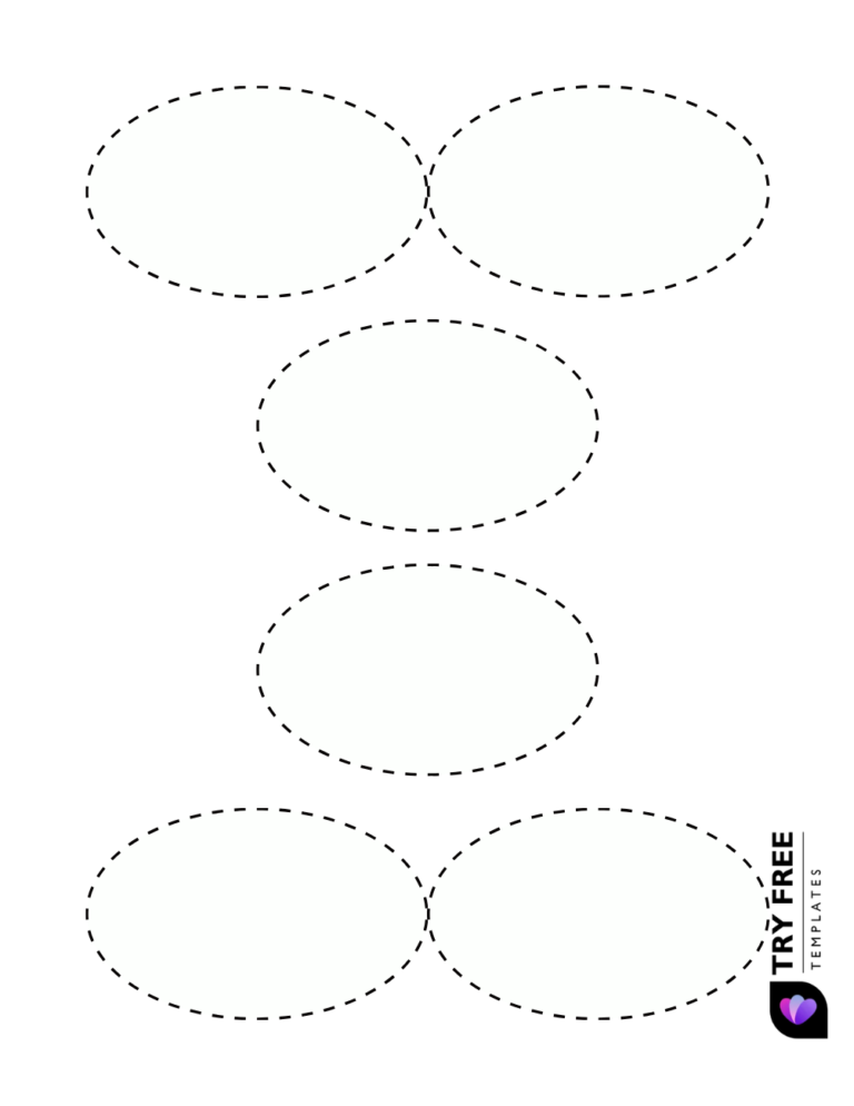 Printable Oval Templates - Try Free Templates