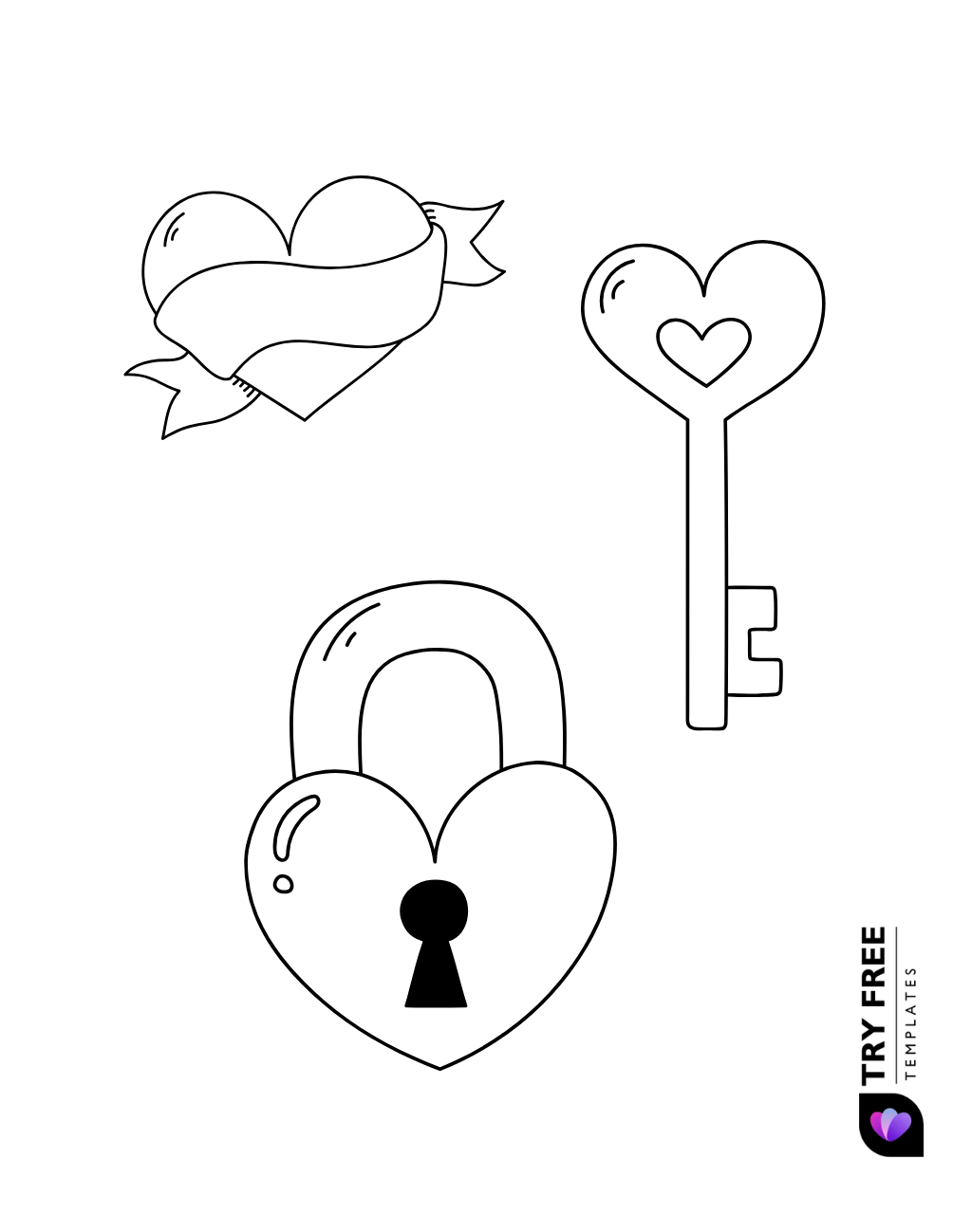 Printable Heart Templates - Try Free Templates