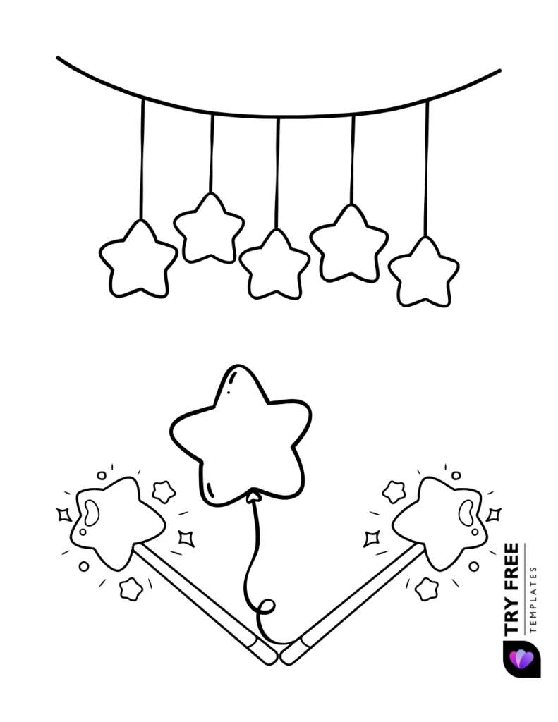 Free Printable Star Templates for Crafts and Decorations - Try Free ...