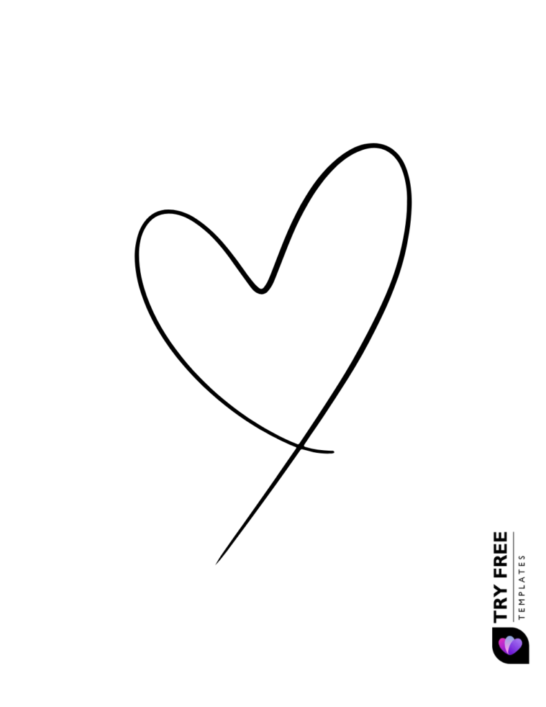 Printable Heart Templates - Try Free Templates