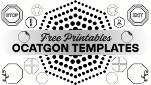 Printable Octagon Templates for Crafts and Decoration - Try Free Templates