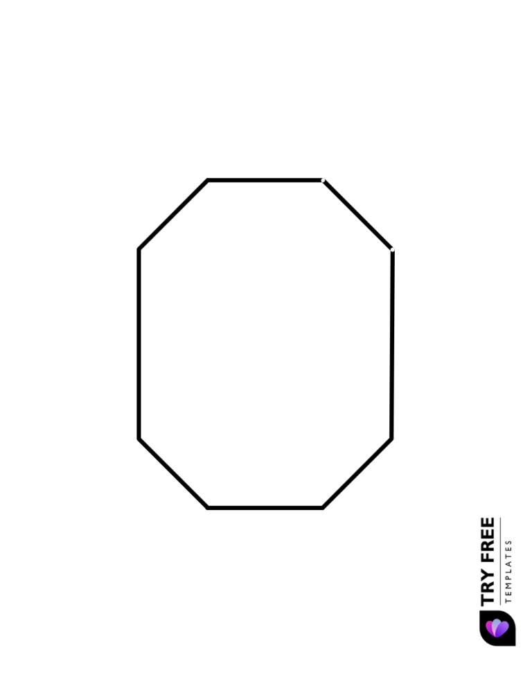 Printable Octagon Templates for Crafts and Decoration - Try Free Templates