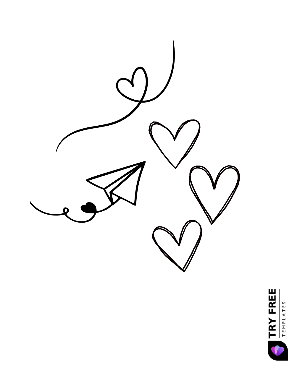 Printable Heart Templates - Try Free Templates