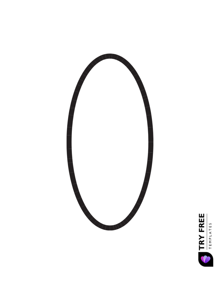 Printable Oval Templates - Try Free Templates