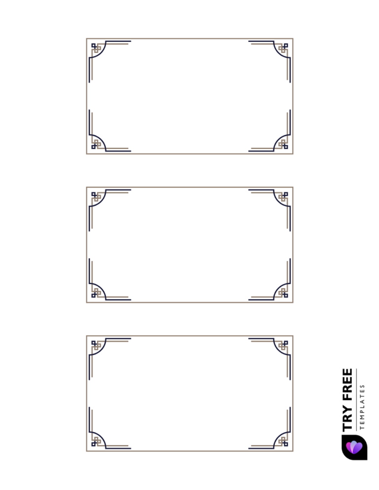 Free Printable Rectangle Templates: Crafting and Learning - Try Free ...