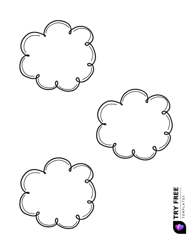 Printable Cloud Templates - Try Free Templates