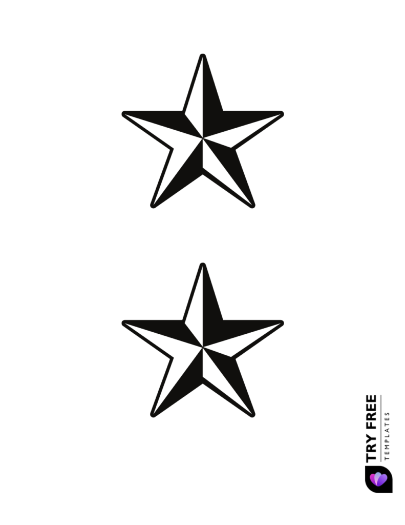 Free Printable Star Templates for Crafts and Decorations - Try Free ...